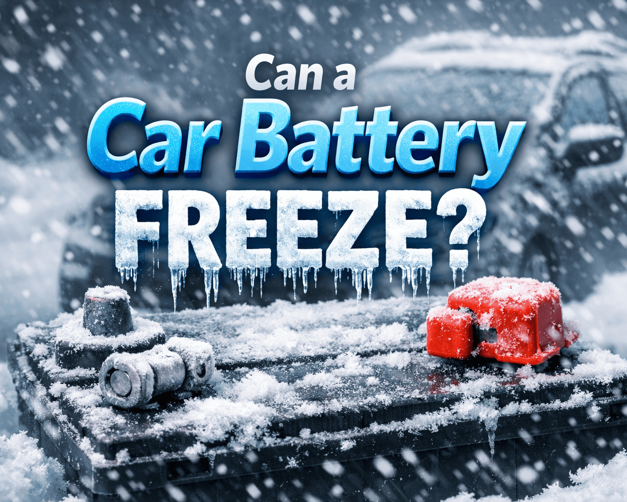 Can a Car Battery Freeze? How Cold Weather Affects Your Battery? – GOOLOO