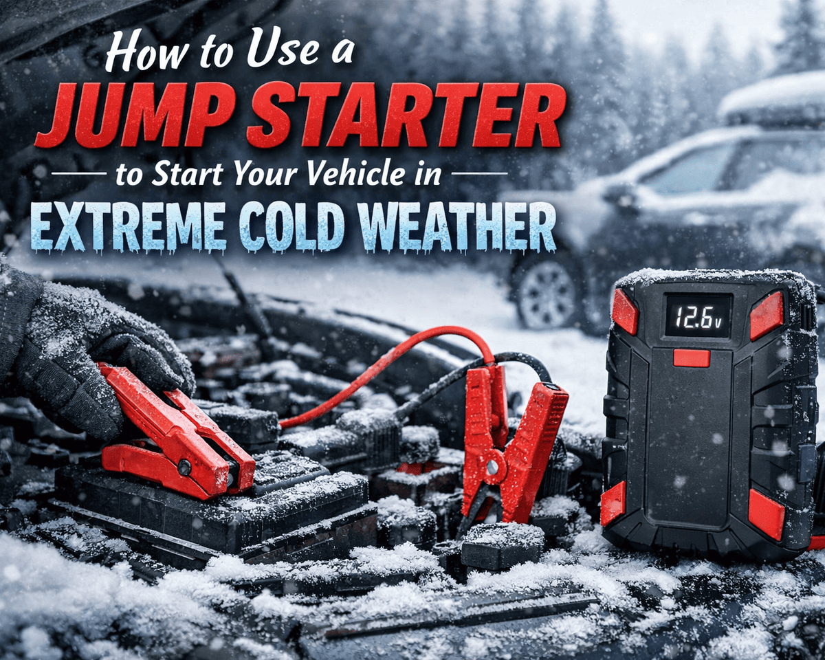 Cold Weather Car Won’t Start? Here’s How to Jump Start It Safely – GOOLOO